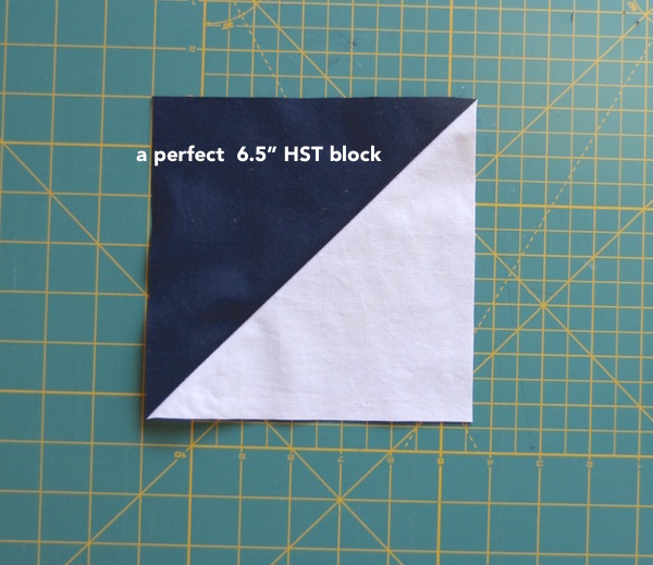 Half Square Triangle Tutorial – Method I (Traditional) | Beech Tree ...