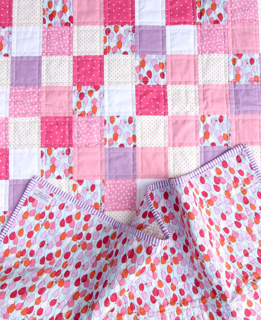 Children at Play Baby Quilt | Beech Tree Lane Handmade