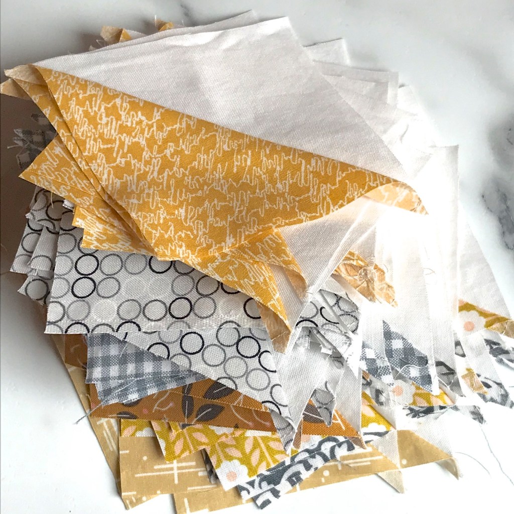 Grey and Mustard Arrow Quilt | Beech Tree Lane Handmade