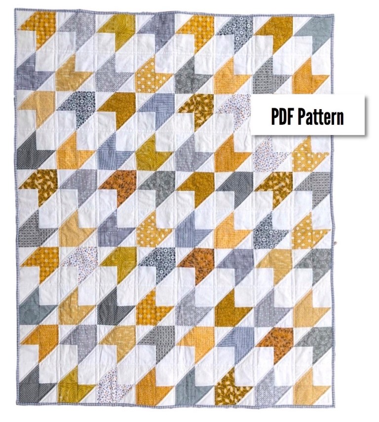 Arrow Block Quilt PDF Pattern Release | Beech Tree Lane Handmade